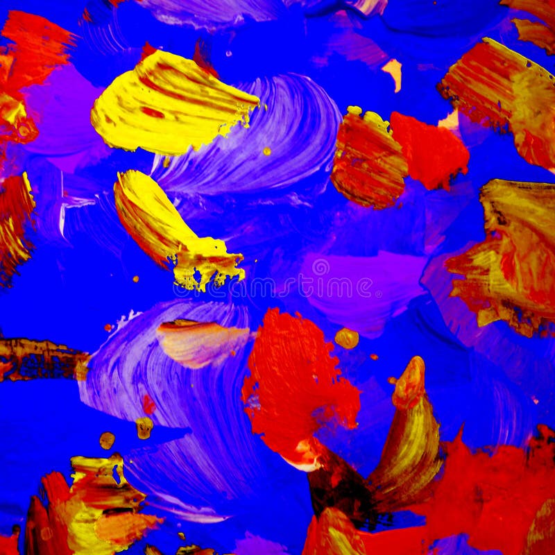 Abstract Painting for Interior, Illustration, Pattern, Template, Stock ...