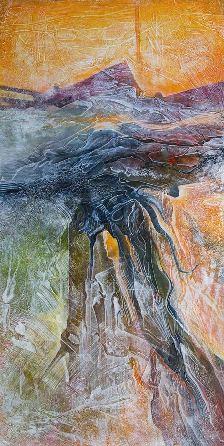 Abstract Painting stock photo. Image of rise, complex - 42769266