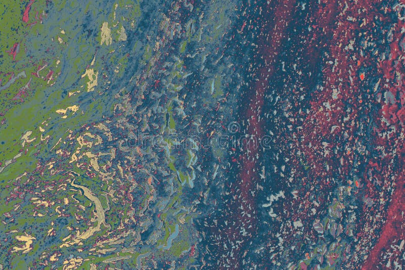 Abstract Painting with a Mixture of Different Colors- Perfect for ...