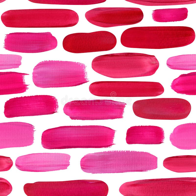 Abstract Painting Pink Color. Modern Seamless Pattern. Paint Smears ... Abstract Painting Pink Color. Modern Seamless Pattern. Paint Smears ...