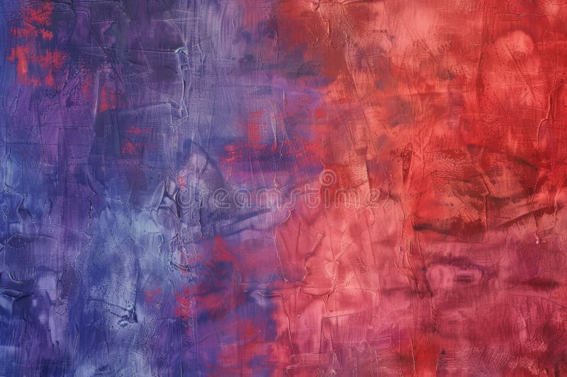 Abstract Painting with Red, Blue, and Purple Colors. Generative AI ...