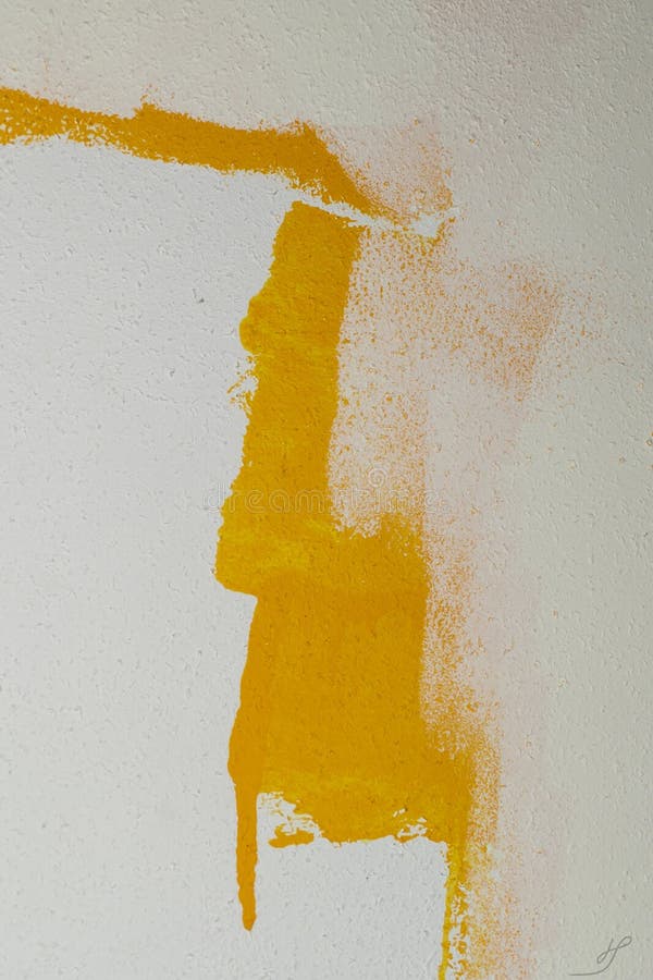 Abstract Painting of the Stone Figures of the Easter Island Stock Image ...