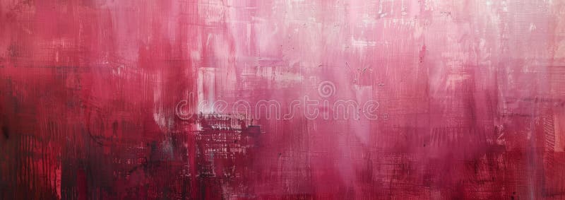 Abstract Painting Texture - Crimson & Pink Art Background Stock ...
