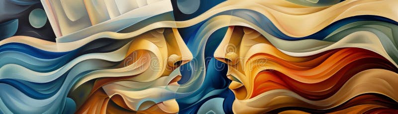 Two Faces Abstract Stock Illustrations – 1,092 Two Faces Abstract Stock ...