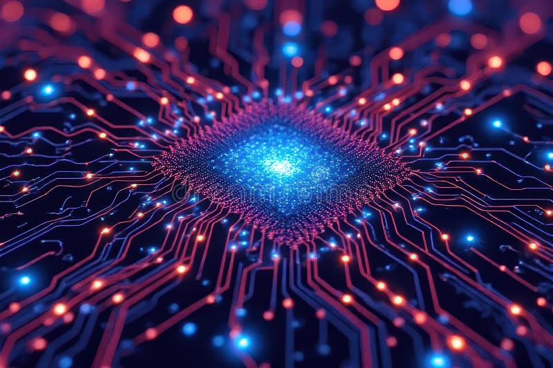 Abstract Paintings in Color Stock Illustration - Illustration of ...