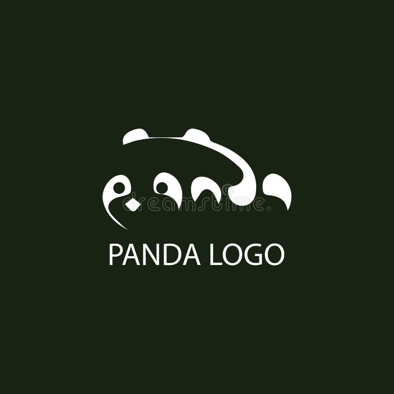 Abstract panda logo stock vector. Illustration of face - 97577884