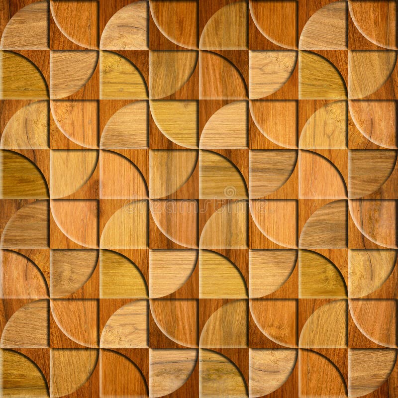 Abstract Paneling Pattern - Interior Wall Decor - Wood Surface Stock ...