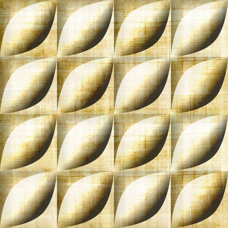 Abstract Paneling Pattern - Seamless Pattern - Papyrus Texture Stock ...