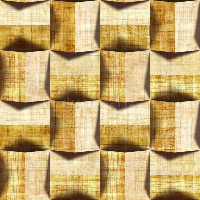 Abstract Paneling Pattern - Seamless Pattern - Papyrus Texture Stock ...