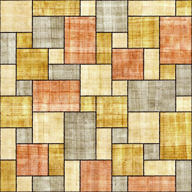 Abstract Paneling Pattern - Seamless Pattern - Papyrus Texture Stock ...