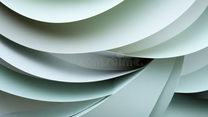 Abstract Paper Curves Background with Smooth Lines and Elegant Design ...