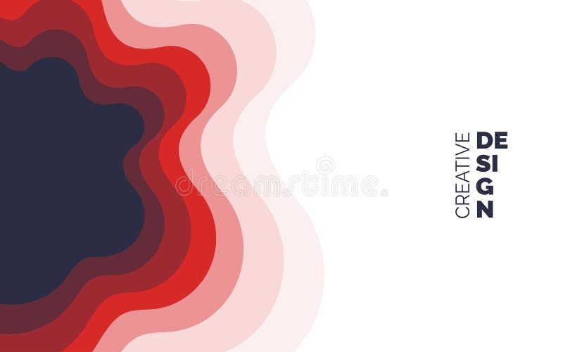 Abstract Paper Cut Banner Template Backgrounds. Paper Cut Shapes Stock ...