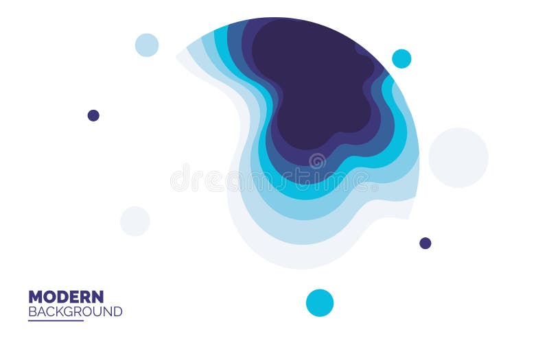 Abstract Paper Cut Banner Template Backgrounds. Paper Cut Shapes Stock ...