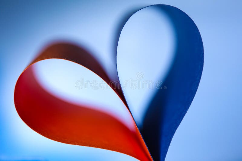 Abstract paper heart stock photo. Image of creative, shape - 36533672