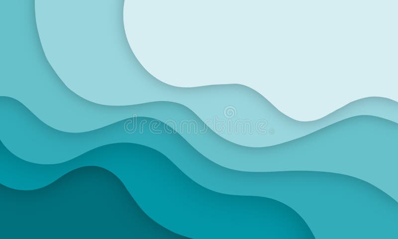 Abstract Paper Layers As 3d Pop Up Background Stock Illustration ...