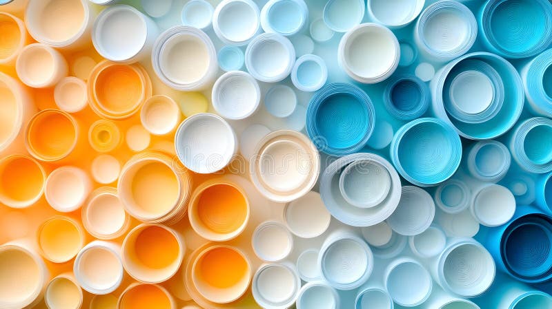 Abstract Paper Roll Background Illustration Stock Illustration ...