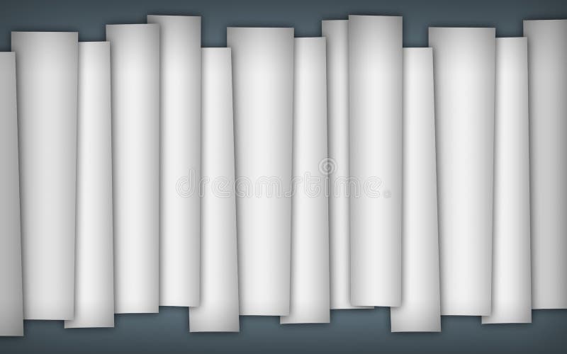 Abstract Paper Strips Retro Color Background Stock Illustration ...