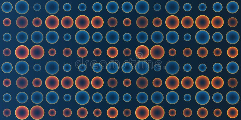 Abstract Partially Faded Spotted Pattern, Circular Gradient Shapes ...