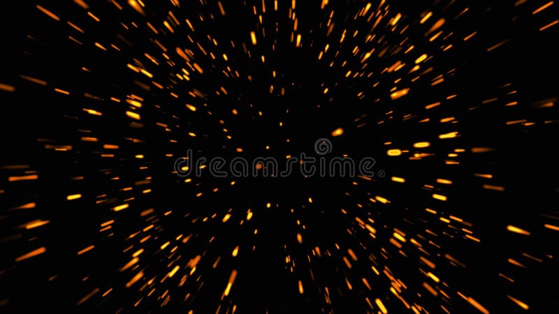 Abstract Particle Background. Fire Sparks Background Stock Illustration ...