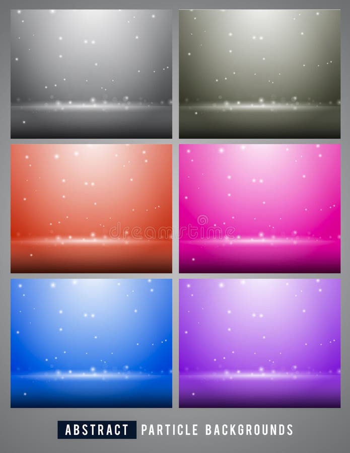Abstract Particle Backgrounds Bundle with Different Soft Gradient ...