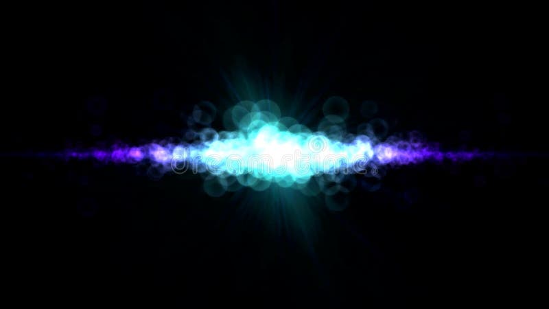 Abstract Particle Light Animation - Loop Stock Video Footage - Video of ...