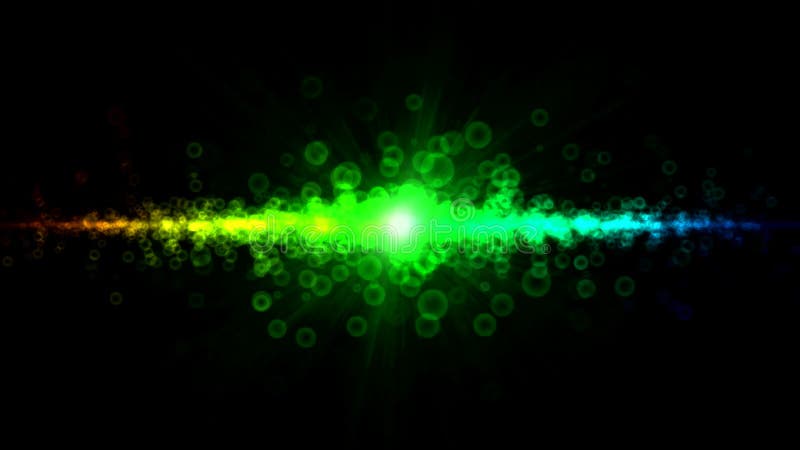 Abstract Particle Light Animation - Loop Stock Video Footage - Video of ...