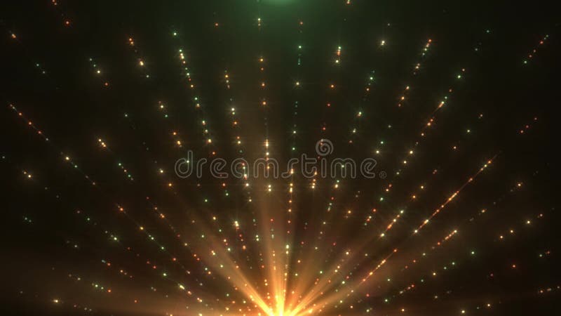 Radiating Particle Light Ray Background Loop Stock Video - Video of ...