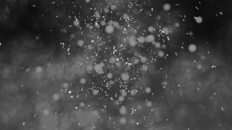 Abstract Particles Background Moving Particles Light and Bright Colored ...