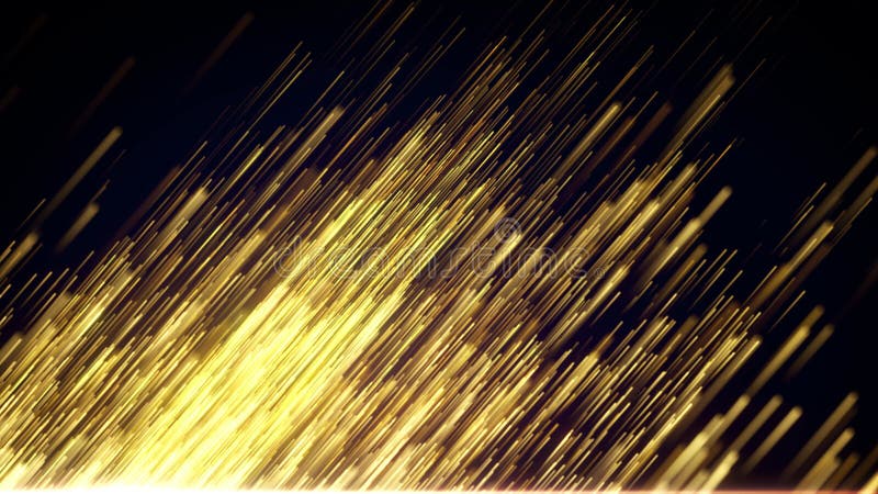 Abstract Particles Fiber Lines Flowing Fx Background Stock Footage ...