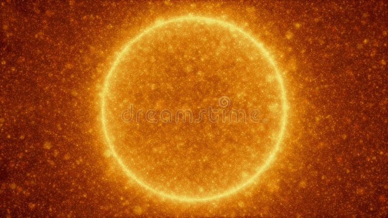 Abstract Particles Sun Solar Flare Particles Stock Illustration ...