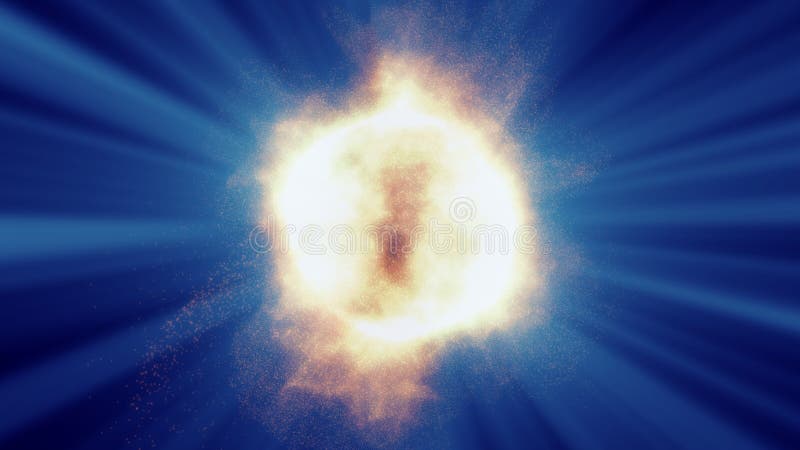 Abstract Particles Sun Solar Flare Particles Stock Illustration ...