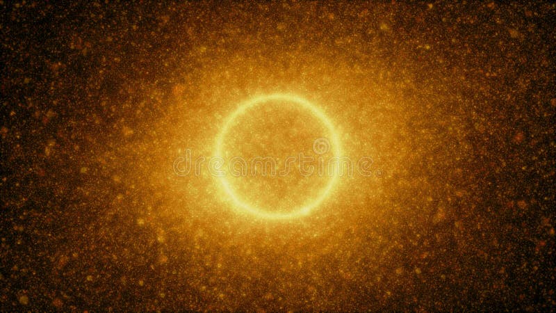 Abstract Particles Sun Solar Flare Particles Stock Illustration ...