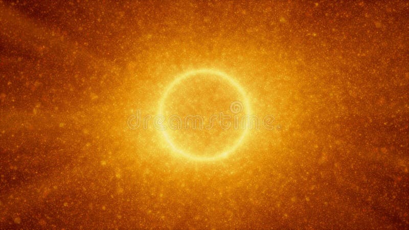 Abstract Particles Sun Solar Flare Particles Stock Illustration ...