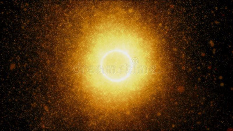 Abstract Particles Sun Solar Flare Particles Stock Illustration ...