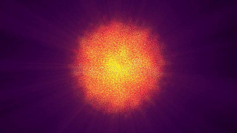 Abstract Particles Sun Solar Flare Particles Stock Illustration ...