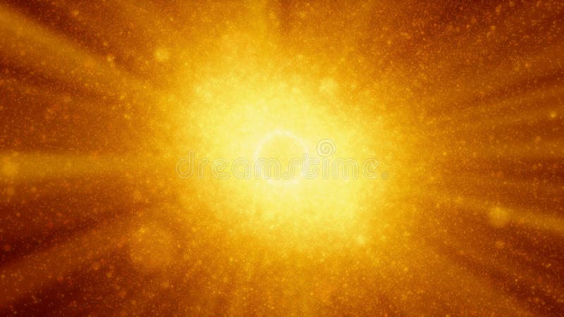 Abstract Particles Sun Solar Flare Particles Stock Illustration ...