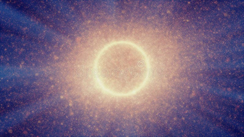 Abstract Particles Sun Solar Flare Particles Stock Illustration ...