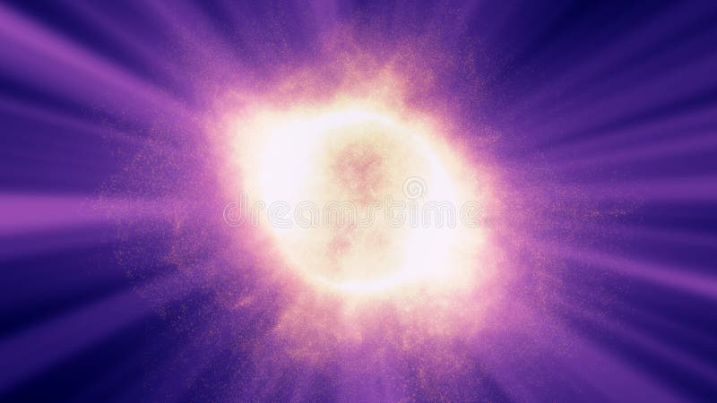 Abstract Particles Sun Solar Flare Particles Stock Illustration ...