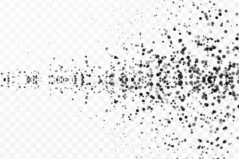 Abstract particles flow stock illustration. Illustration of tint - 4715827