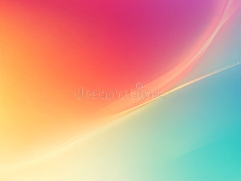 Abstract Pastel Background Soft Gradient Flowing Lines Colorful Design ...