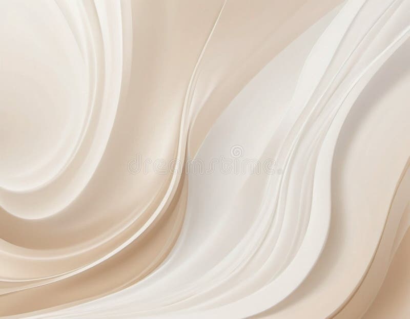 Abstract Pastel Background with a Swirling, Wavy Design in Shades of ...