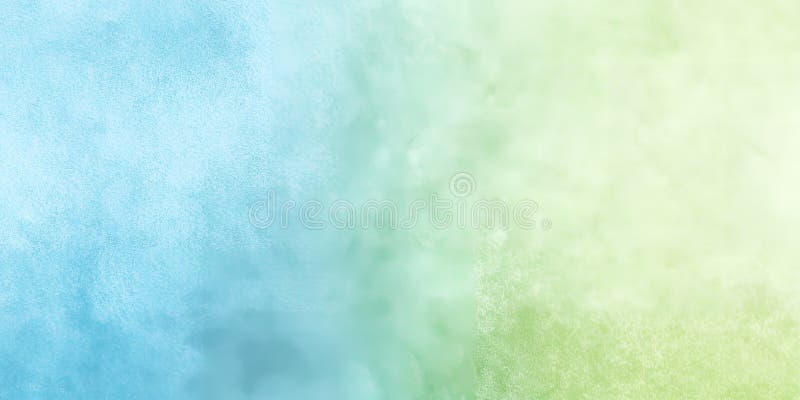 Abstract Pastel Blue and Green Watercolor Texture Background Stock ...