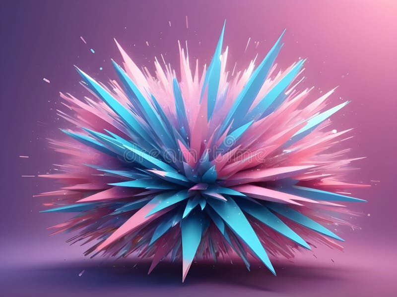 Abstract Pastel Burst Digital Dust Happy Abstract Explosion Pink ...