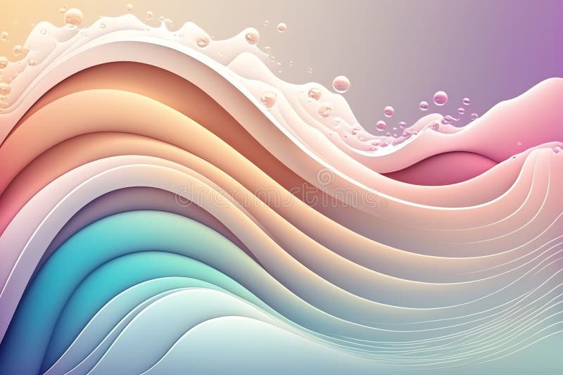 Abstract Pastel Color Background. Colored Background. Generative AI ...
