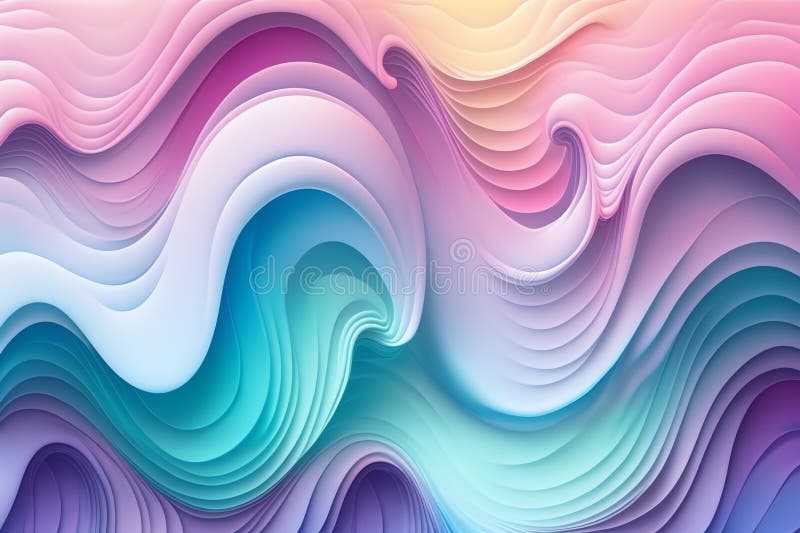 Abstract Pastel Color Background. Colored Background. Generative AI ...
