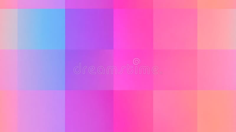 Abstract Pastel Color Gradient Squares Background Stock Illustration ...