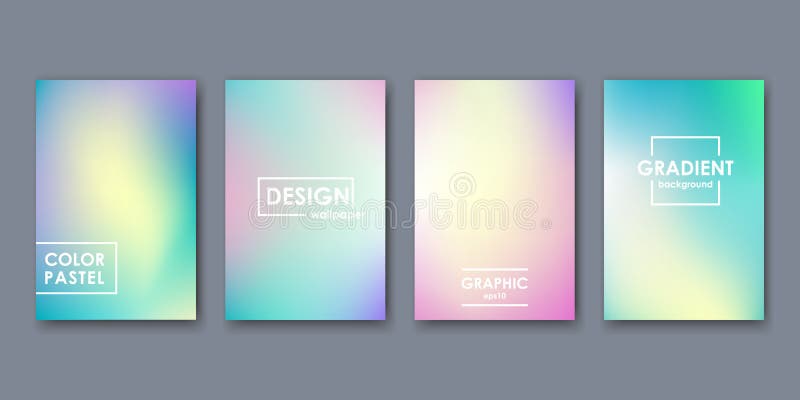 Abstract Pastel Color Template for Presentation Background. Stock ...