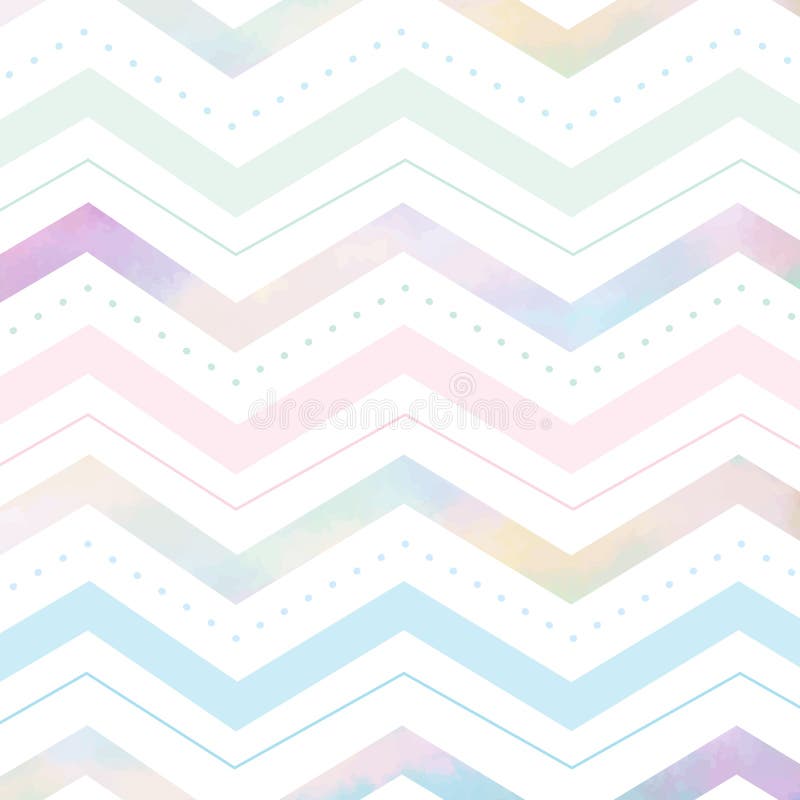 Abstract Pastel Color Tone with Random Shapes on White Background Stock ...