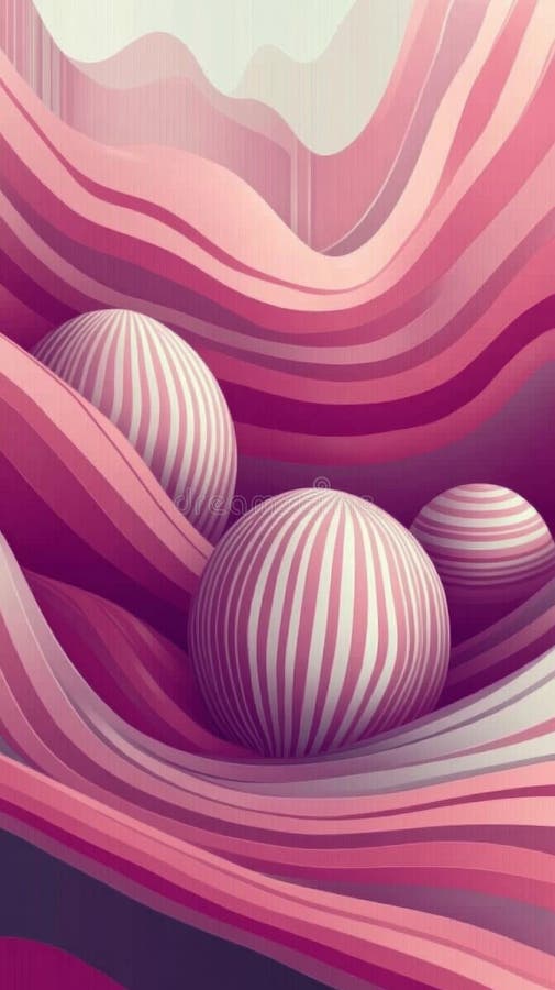 Aesthetic Pastel Colored Geometric Shapes Create Modern Layered ...