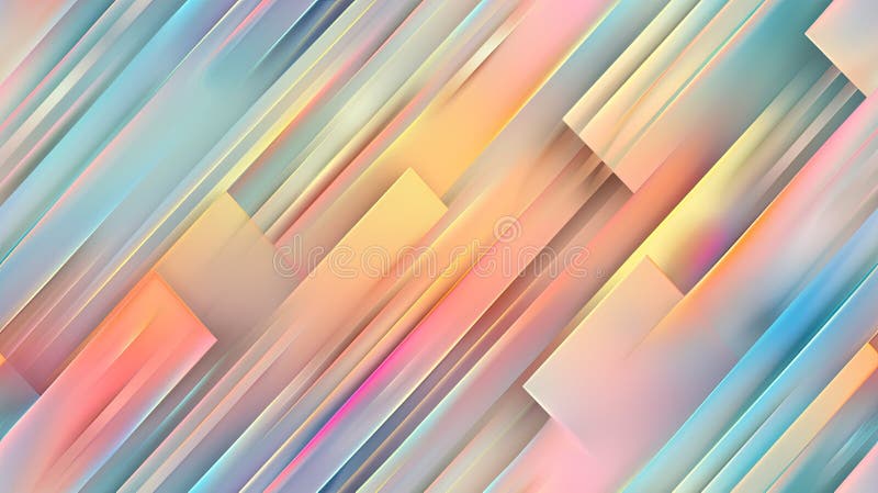 Abstract Pastel Diagonal Stripe Pattern with a Soft, Blurred, and ...